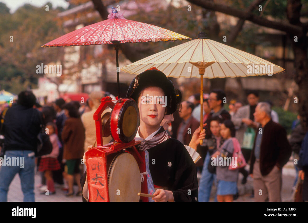 Japanese parade Tokyo Japan Stock Photo - Alamy
