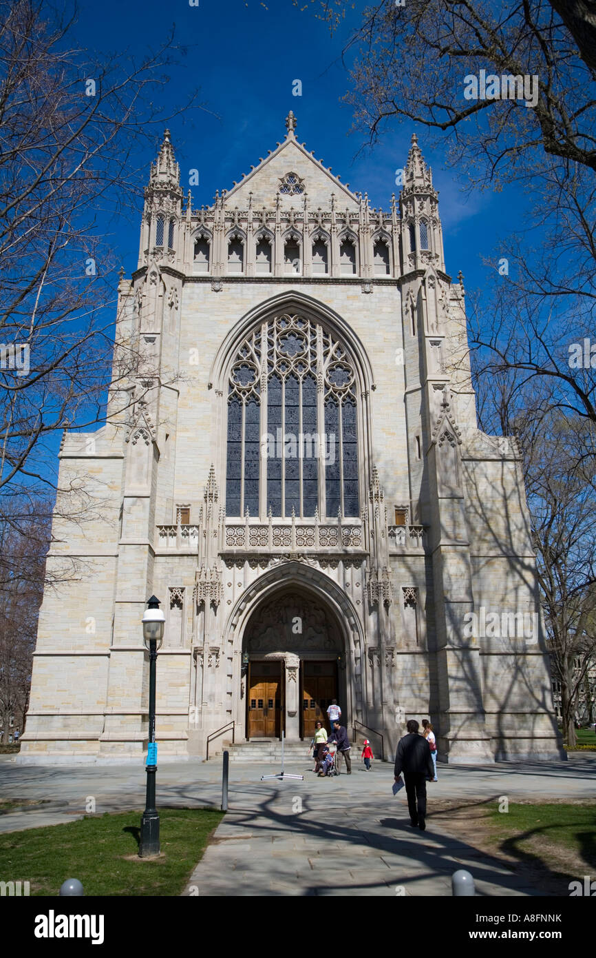 University Chapel Princeton University Stock Photo - Alamy