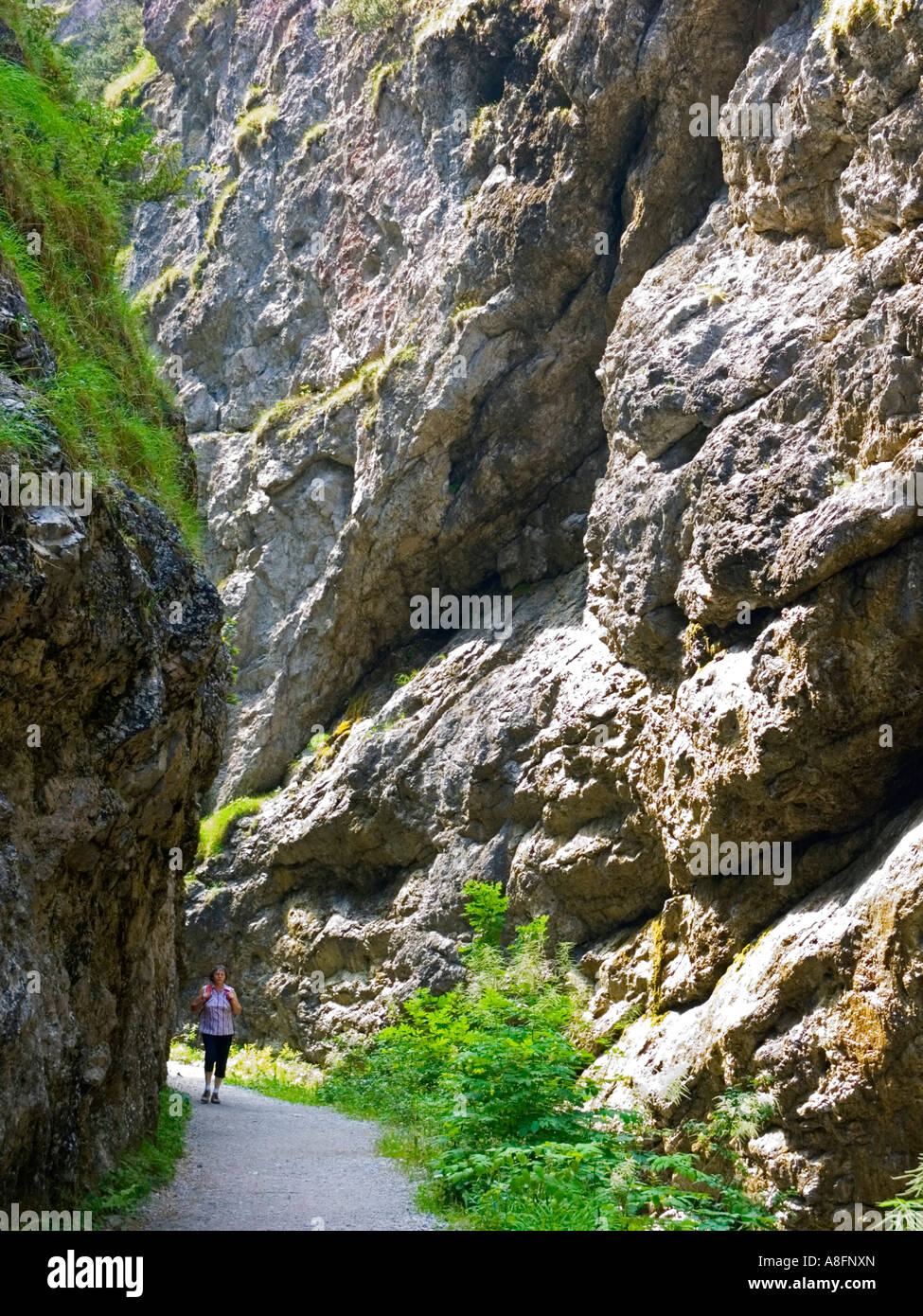 gorge Klamm in Tirol Austria Stock Photo - Alamy