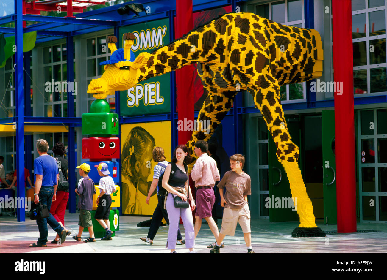 Camel lego figure Legoland in Guenzburg Bayern Germany Stock Photo - Alamy