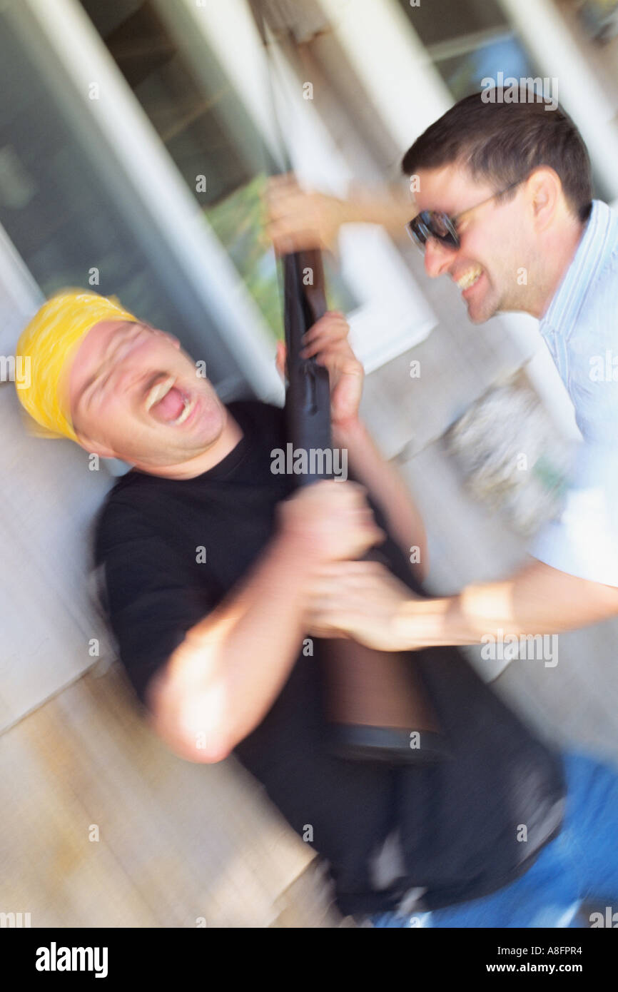 Men with shotgun hi-res stock photography and images - Alamy