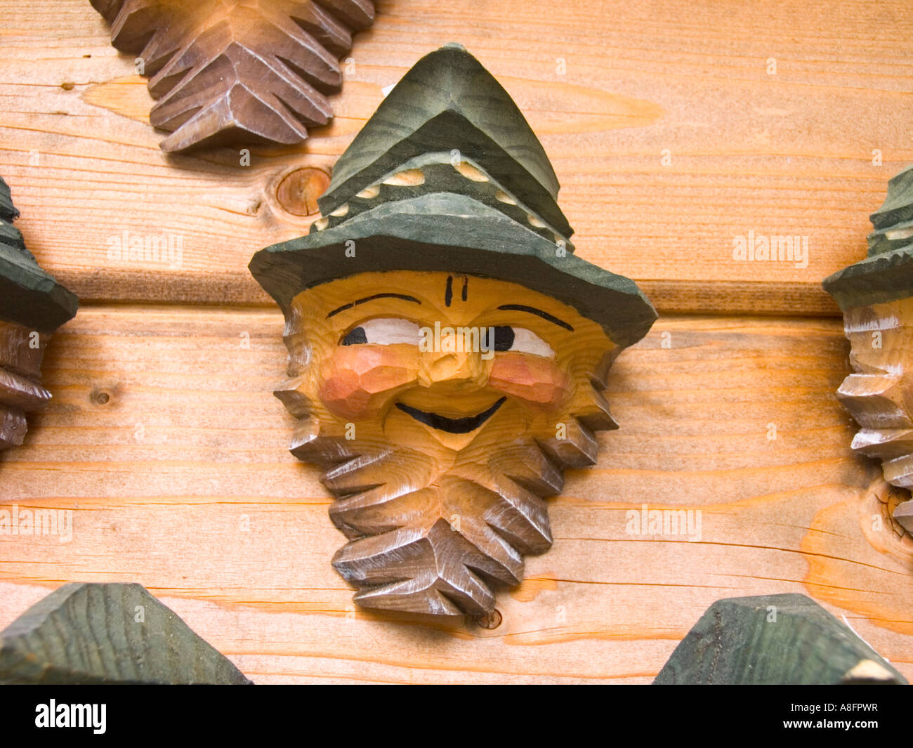 Old man wood carving hi-res stock photography and images - Alamy