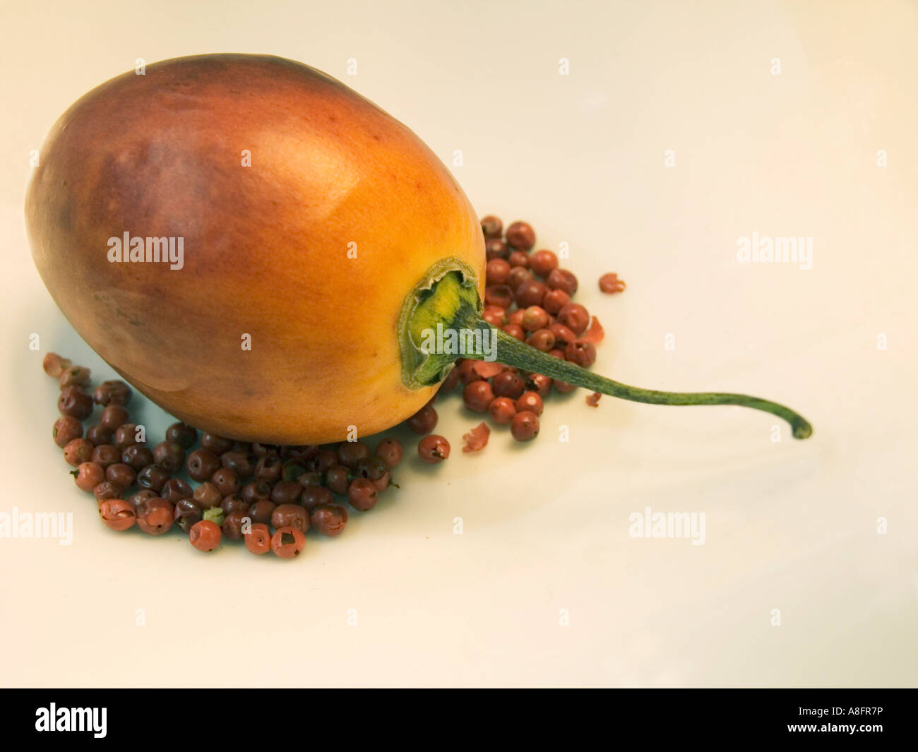 Fruit with pepper Stock Photo - Alamy