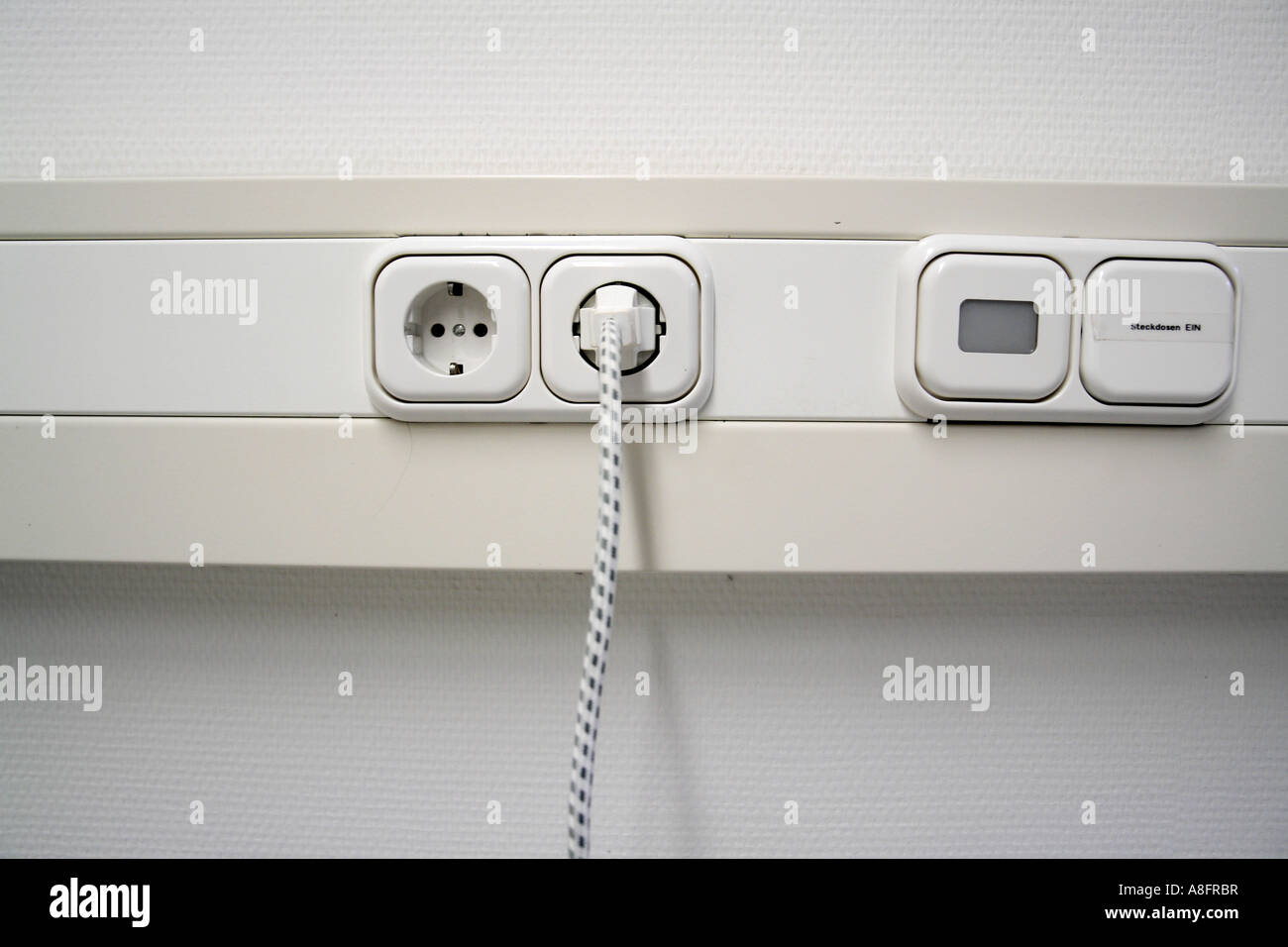 Electric plug and switch Stock Photo - Alamy