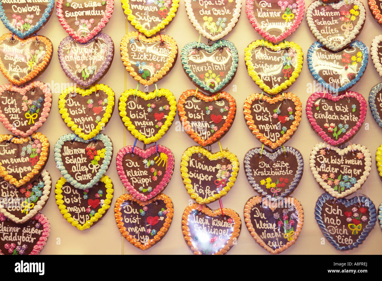 Ginger bread in Hamburger Dom carneval festival Hamburg Hansestadt ...