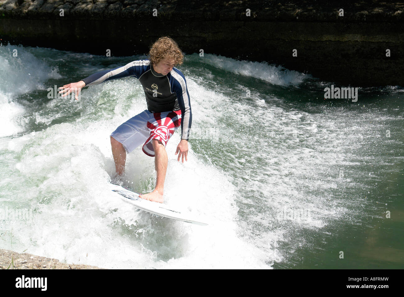 The isar munich hi-res stock photography and images - Alamy