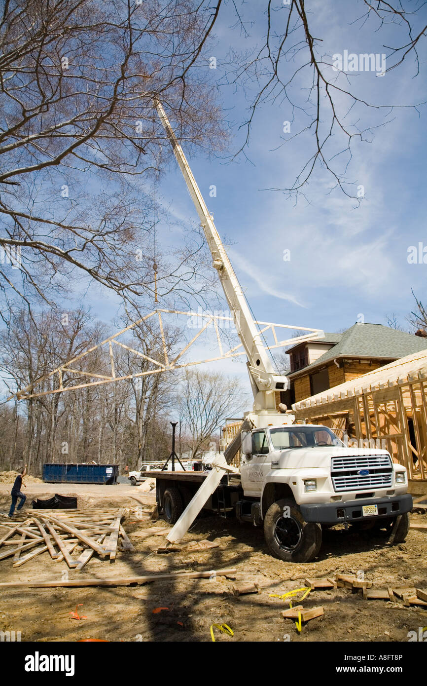 Building a House Stock Photo - Alamy