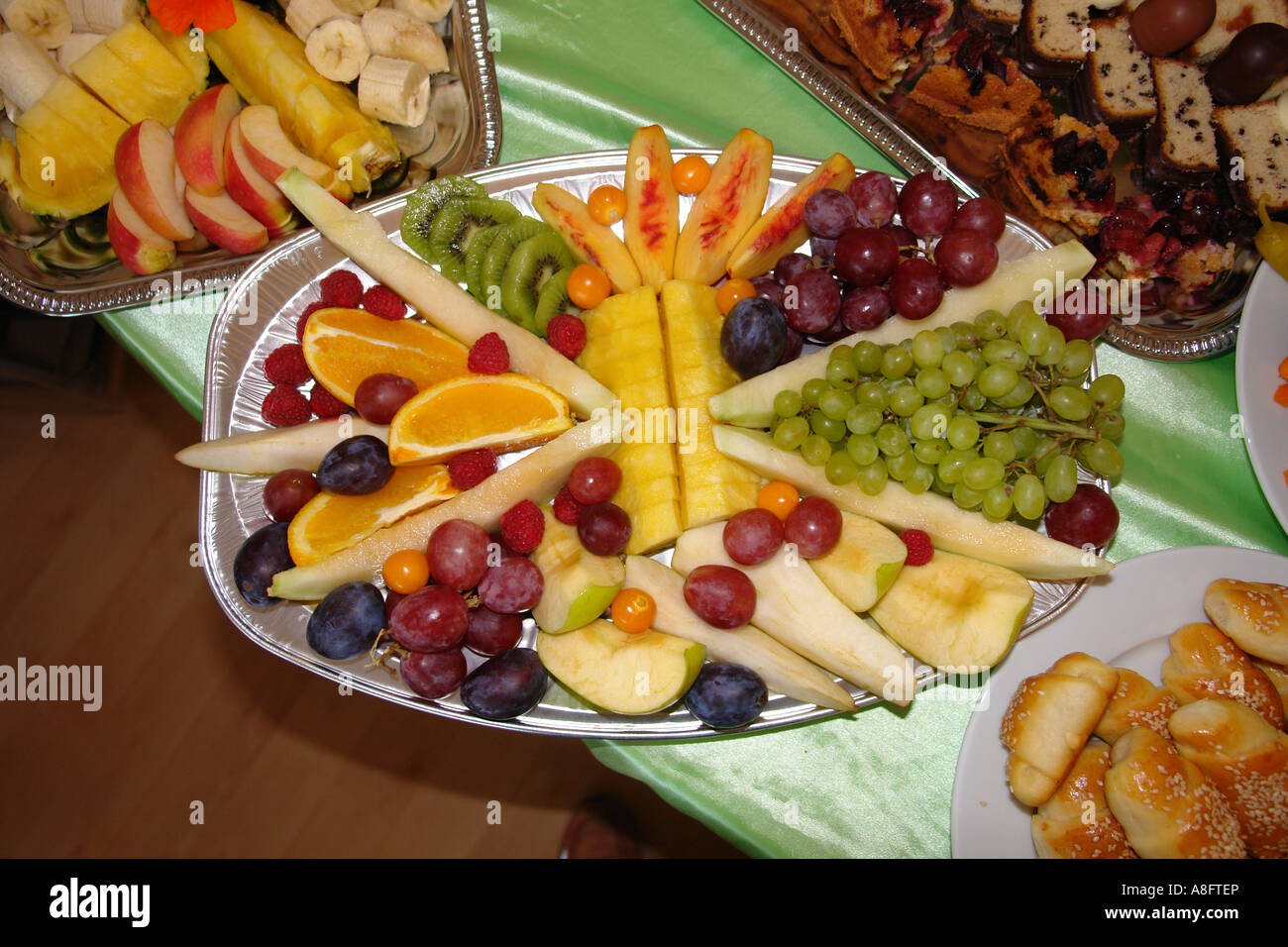 Food at party Stock Photo - Alamy