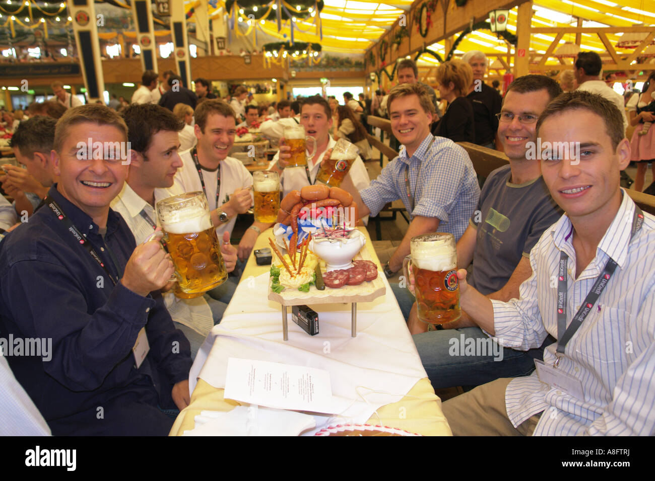 Beer tent oktoberfest hi-res stock photography and images - Alamy