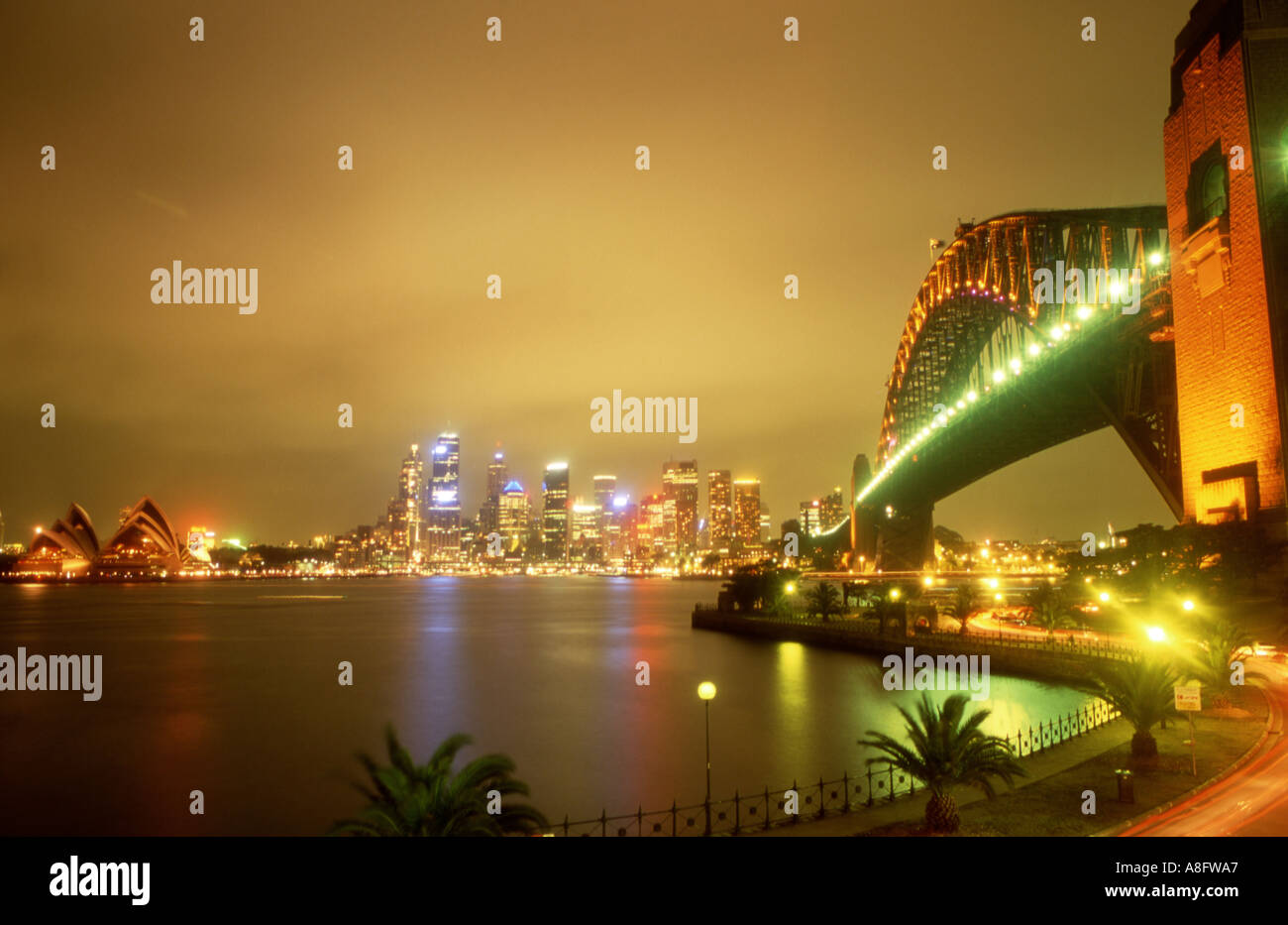 Harbour Bridge Looking From Circular High Resolution Stock Photography ...