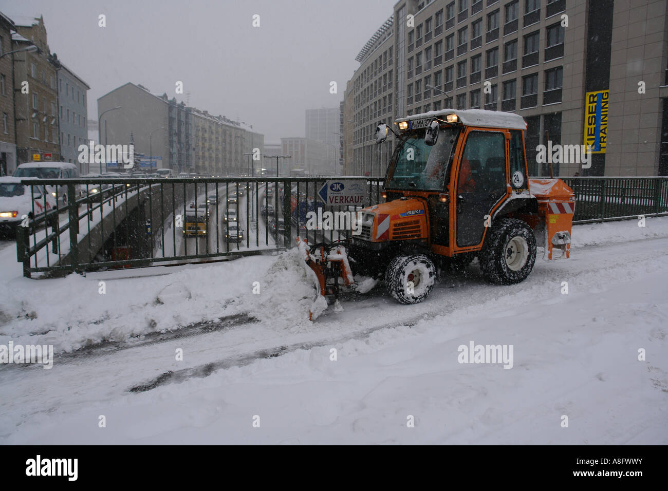 Rotary snow plow hi-res stock photography and images - Alamy