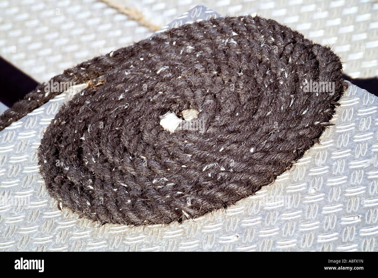 Rope wrapped round hi-res stock photography and images - Alamy