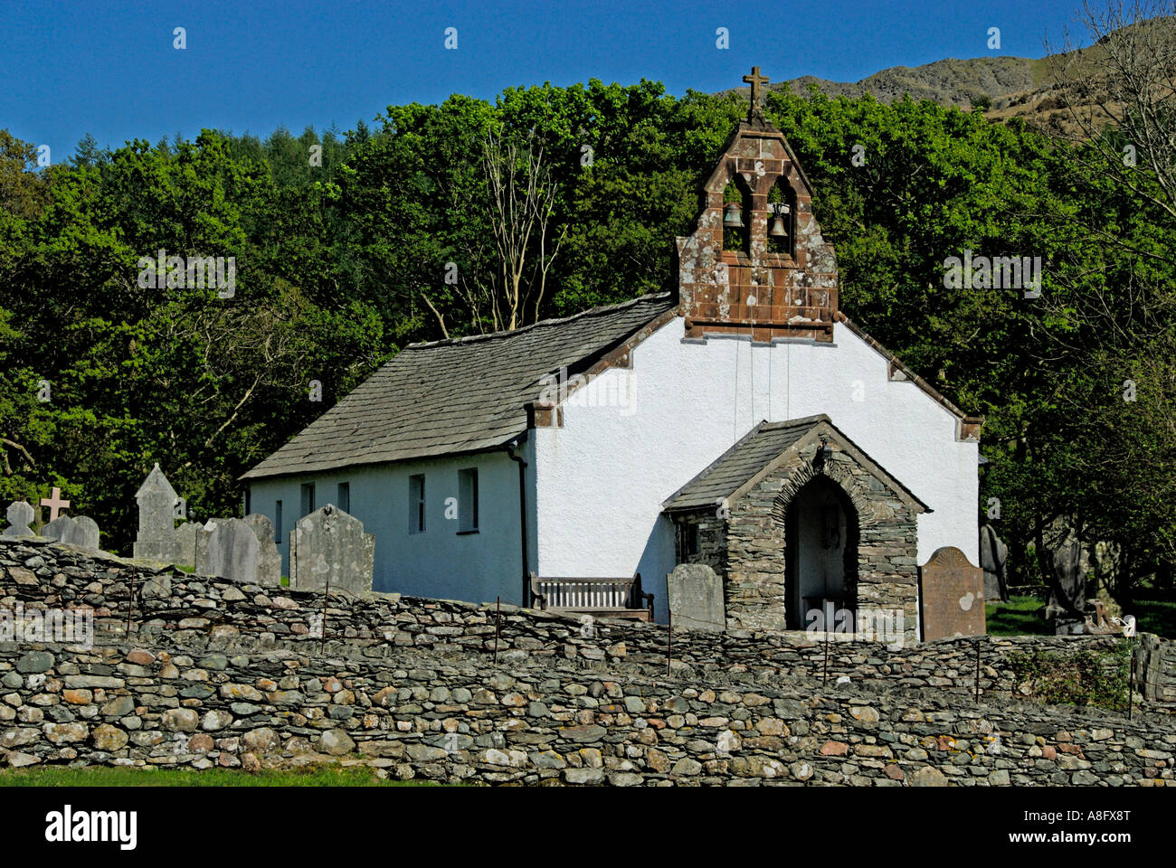 Church of Saint John, Ulpha. Lake District National Park, Cumbria ...