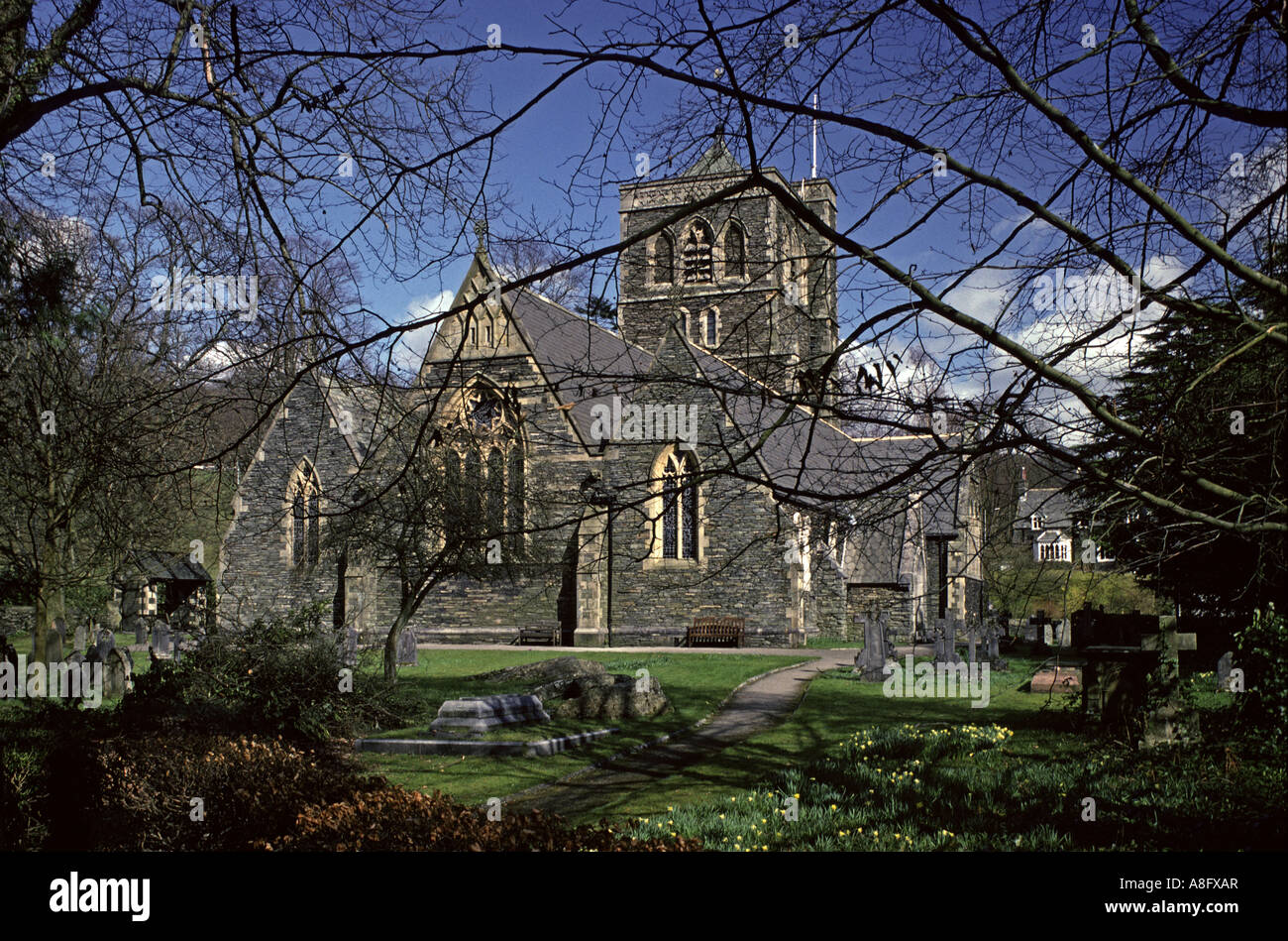 Church of Saint Mary, Applethwaite, Windermere. Lake District National ...
