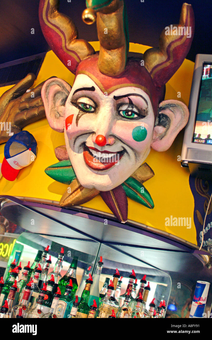 Jester face hi-res stock photography and images - Alamy