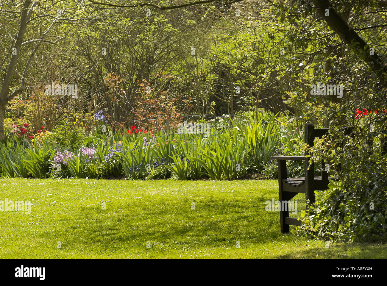 Highdown Gardens, Worthing, West Sussex, England Stock Photo - Alamy