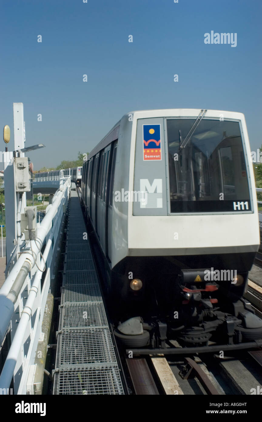 Toulouse, France, Public Transportation, VAL Automatic Subway Metro ...