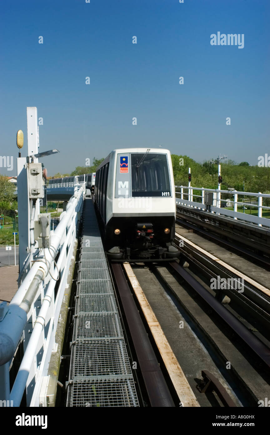 Toulouse France, Public Transportation « VAL" Automatic Subway Metro ...