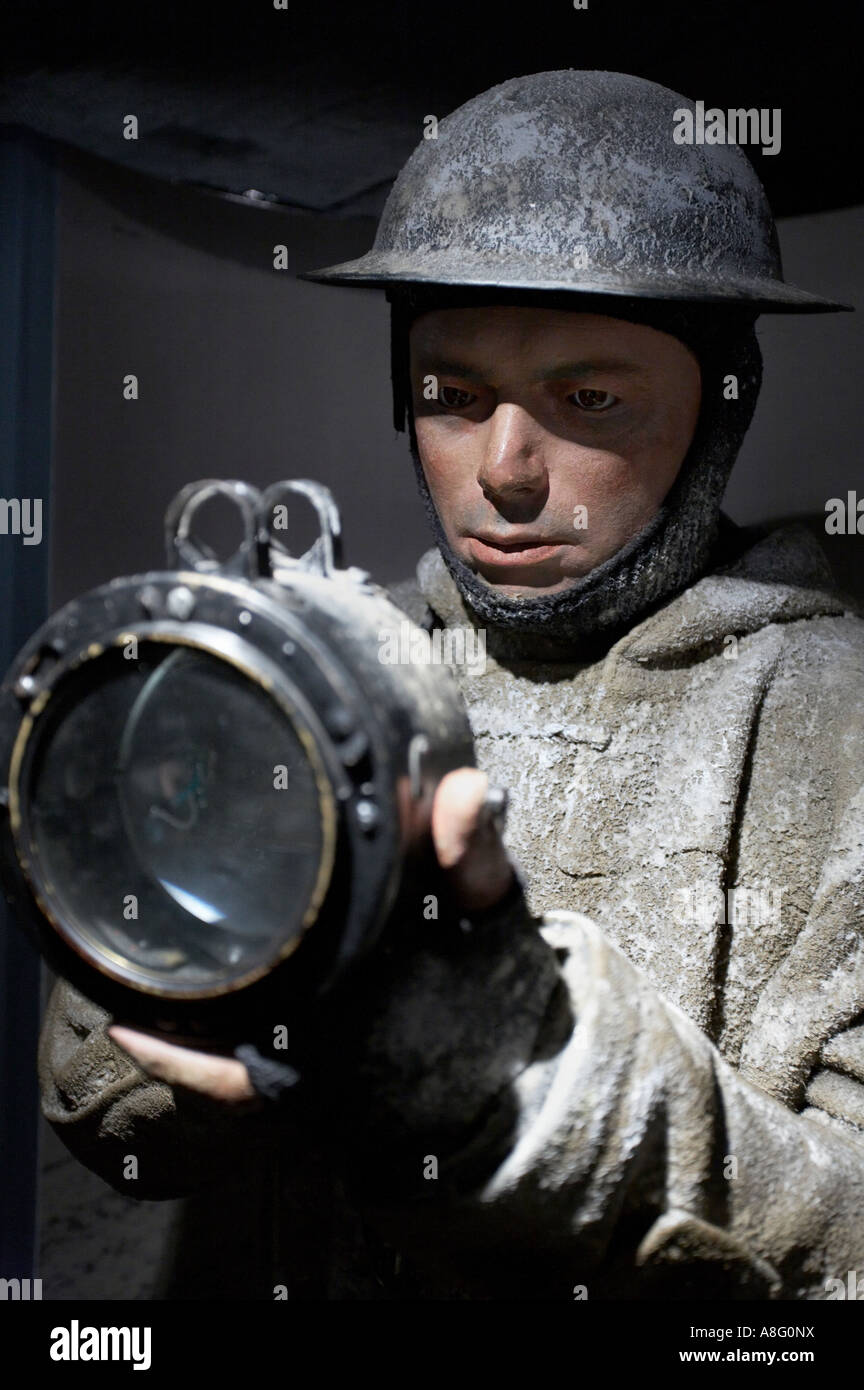 Royal Navy morse code signaller on HMS Belfast in London England Stock ...