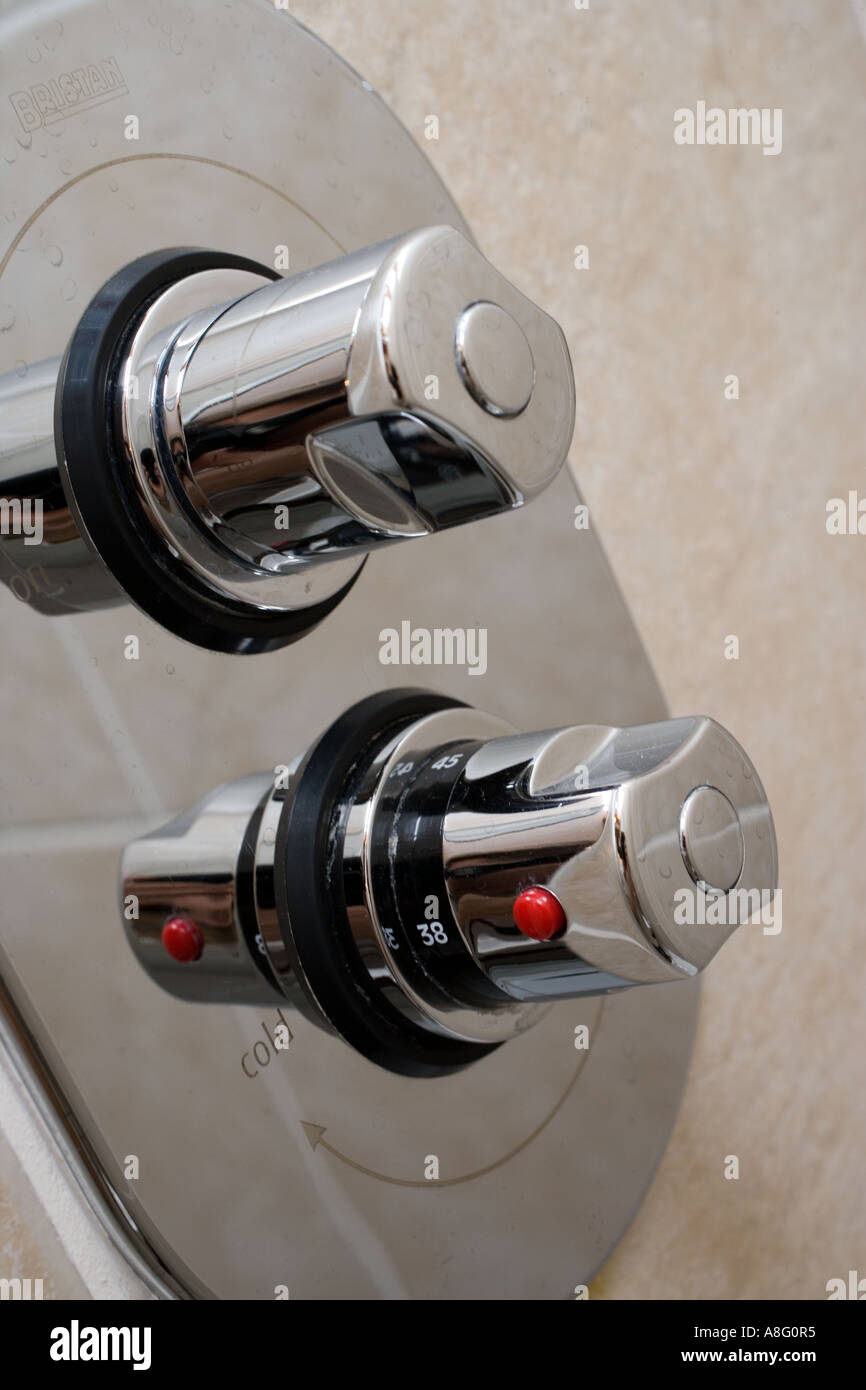 Modern shower controls hi-res stock photography and images - Alamy