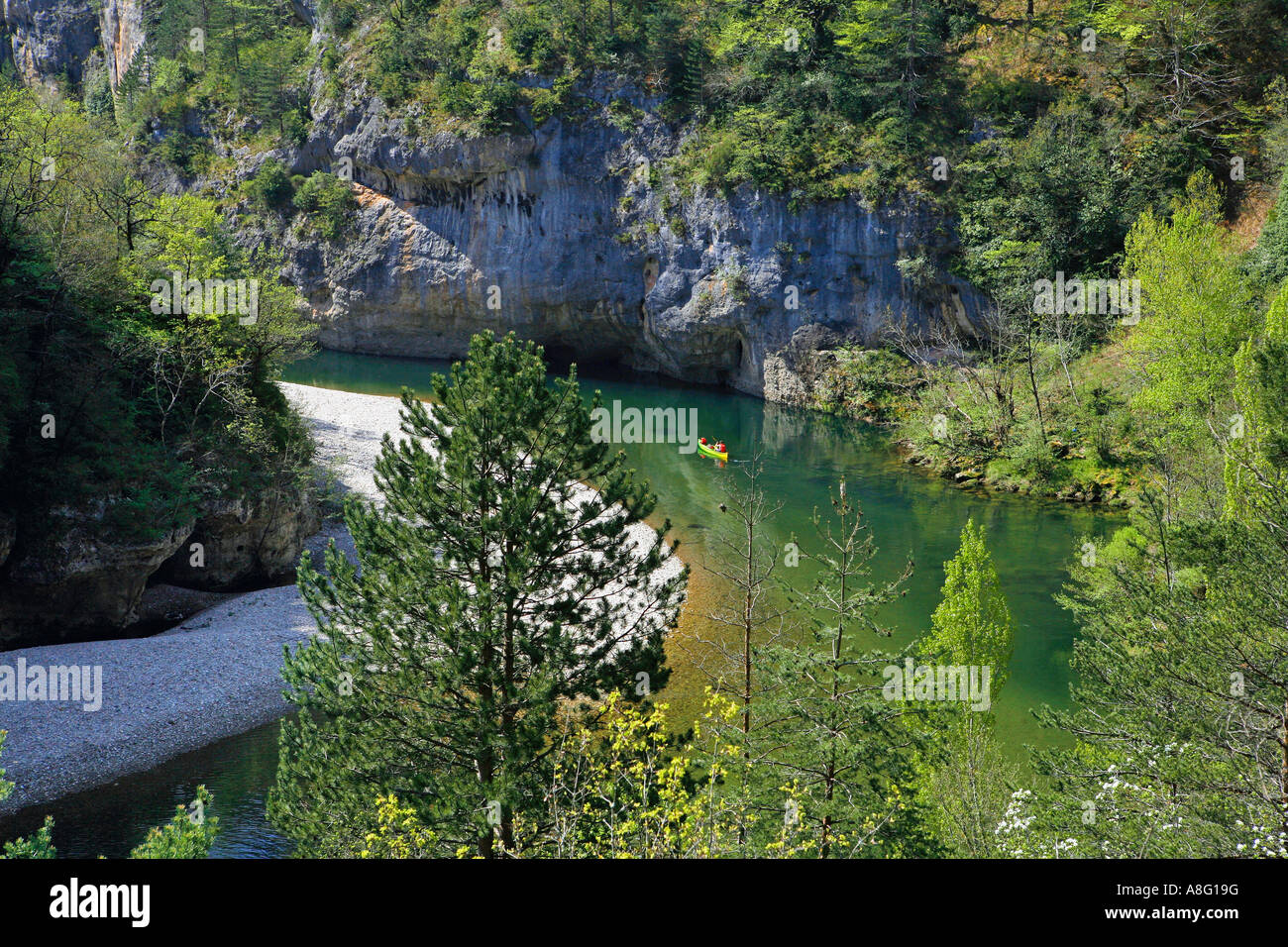 Gorges du Tarn France Stock Photo - Alamy