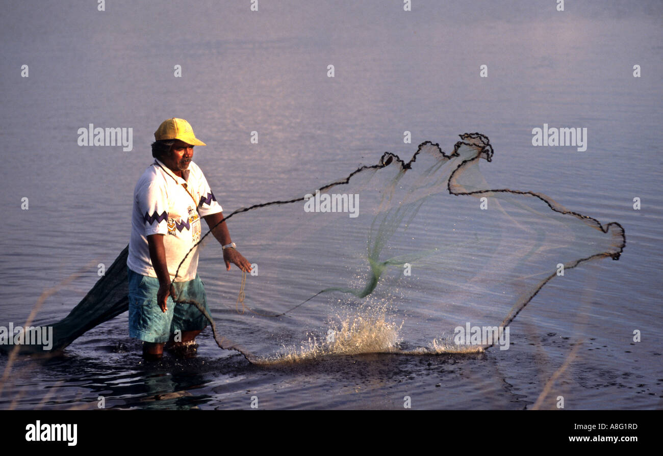 Mexico mexican fisherman fishermen salmon angler recreation fish Stock ...