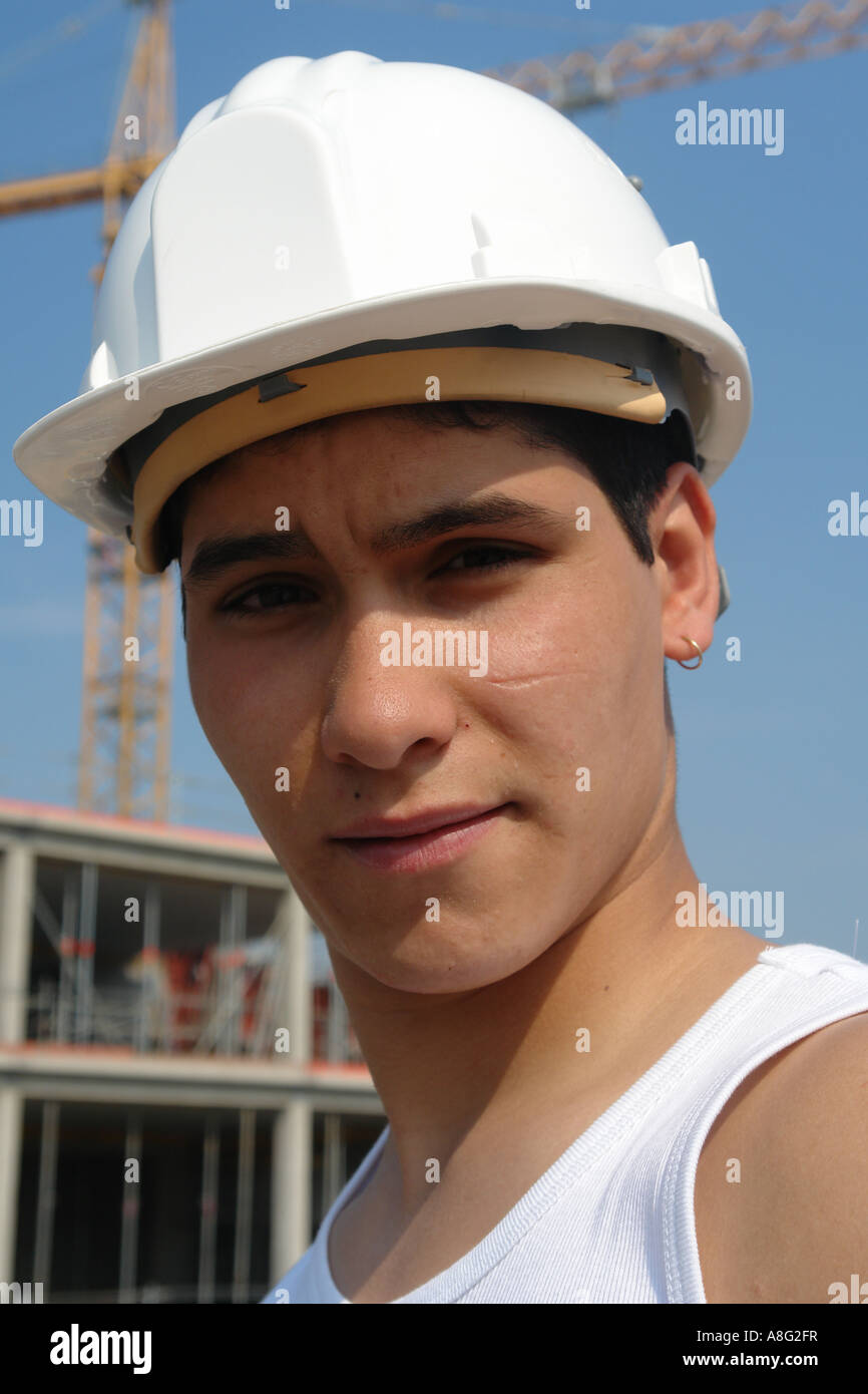 Young man at work Stock Photo - Alamy