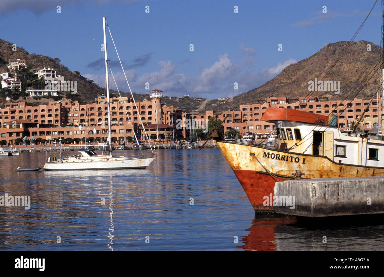 Cabo San Lucas Baja California Mexico Mexican anchorage port harbour ...