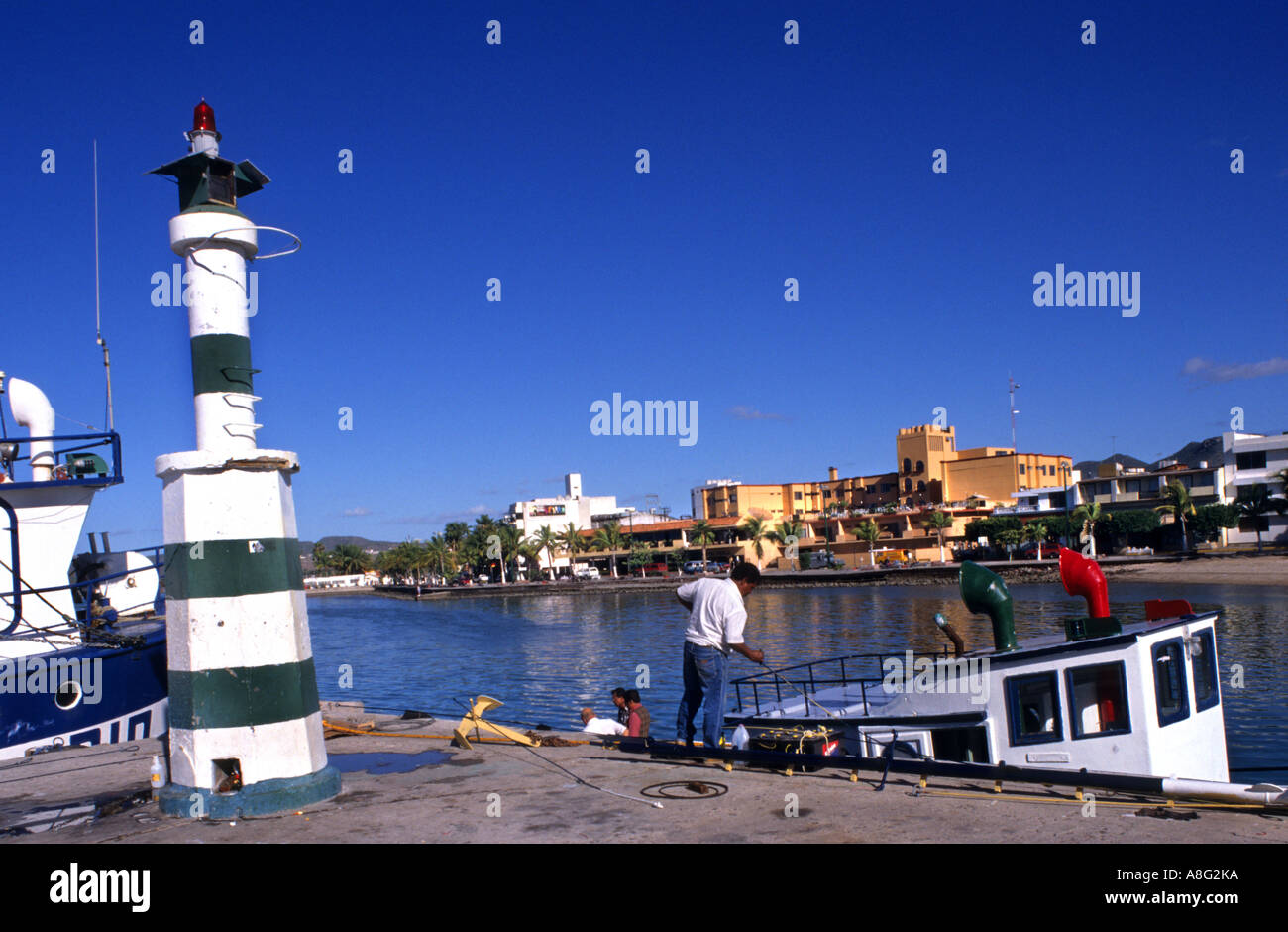 Cabo San Lucas Baja California Mexico Mexican anchorage port harbour ...