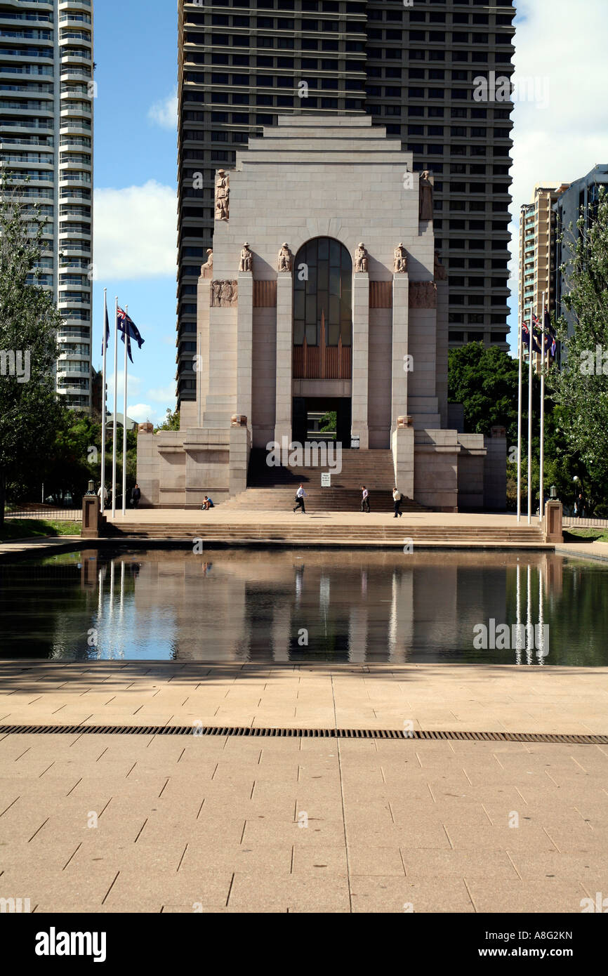 The ANZAC War memorial Sydney Australia Stock Photo - Alamy