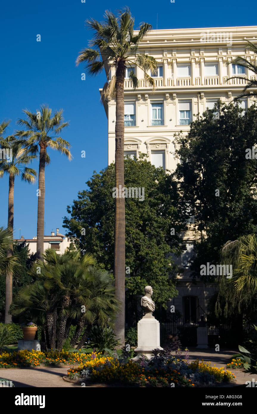 The Musee Massena and its gardens on the Promenade des Anglais Nice on ...