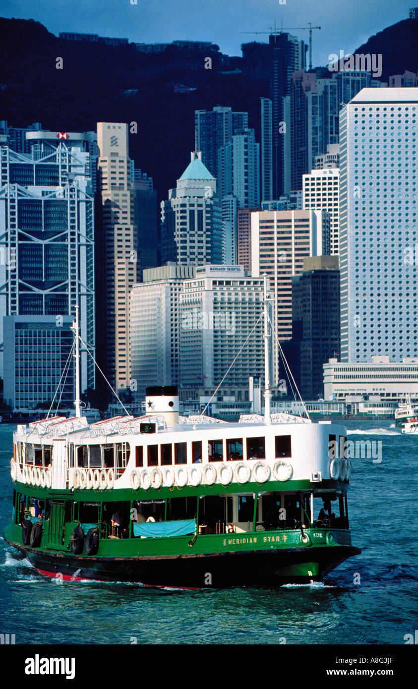 passenger ferry, Hong Kong, China Stock Photo - Alamy
