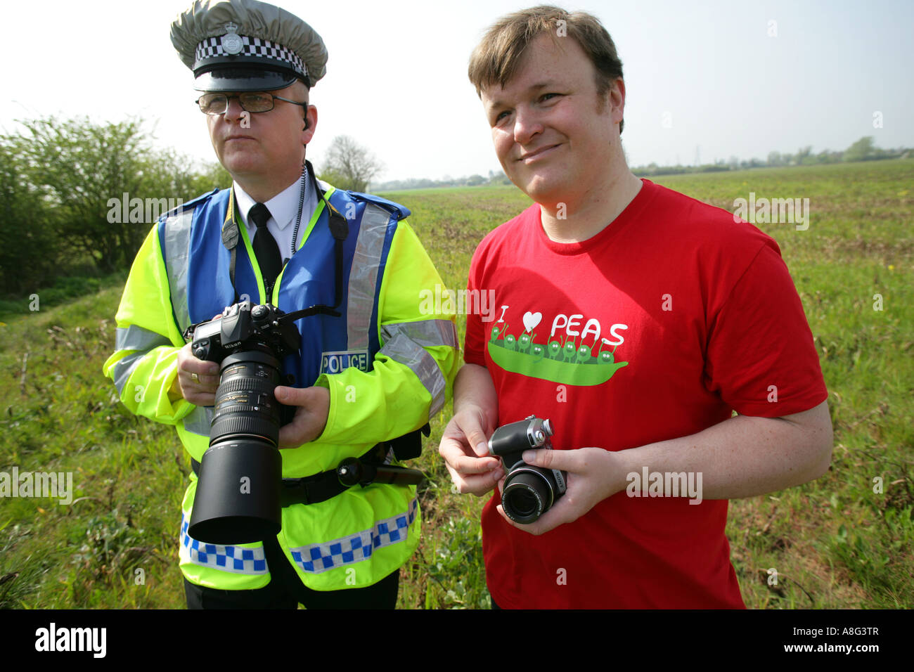 Police photographer and anti-GM crops campaigner, Cambridgeshire ...