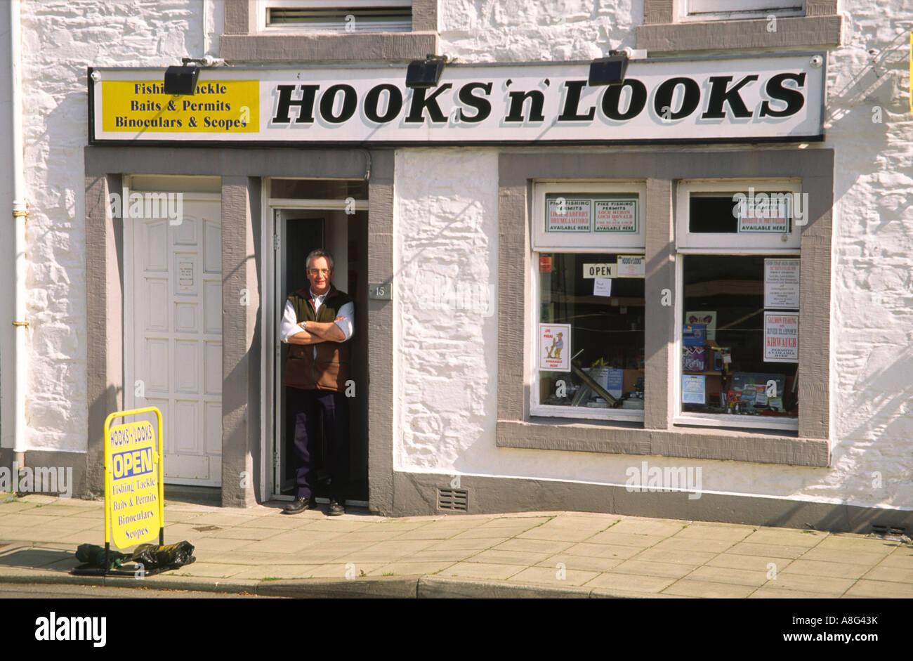 Scotlands national book town hi-res stock photography and images - Alamy
