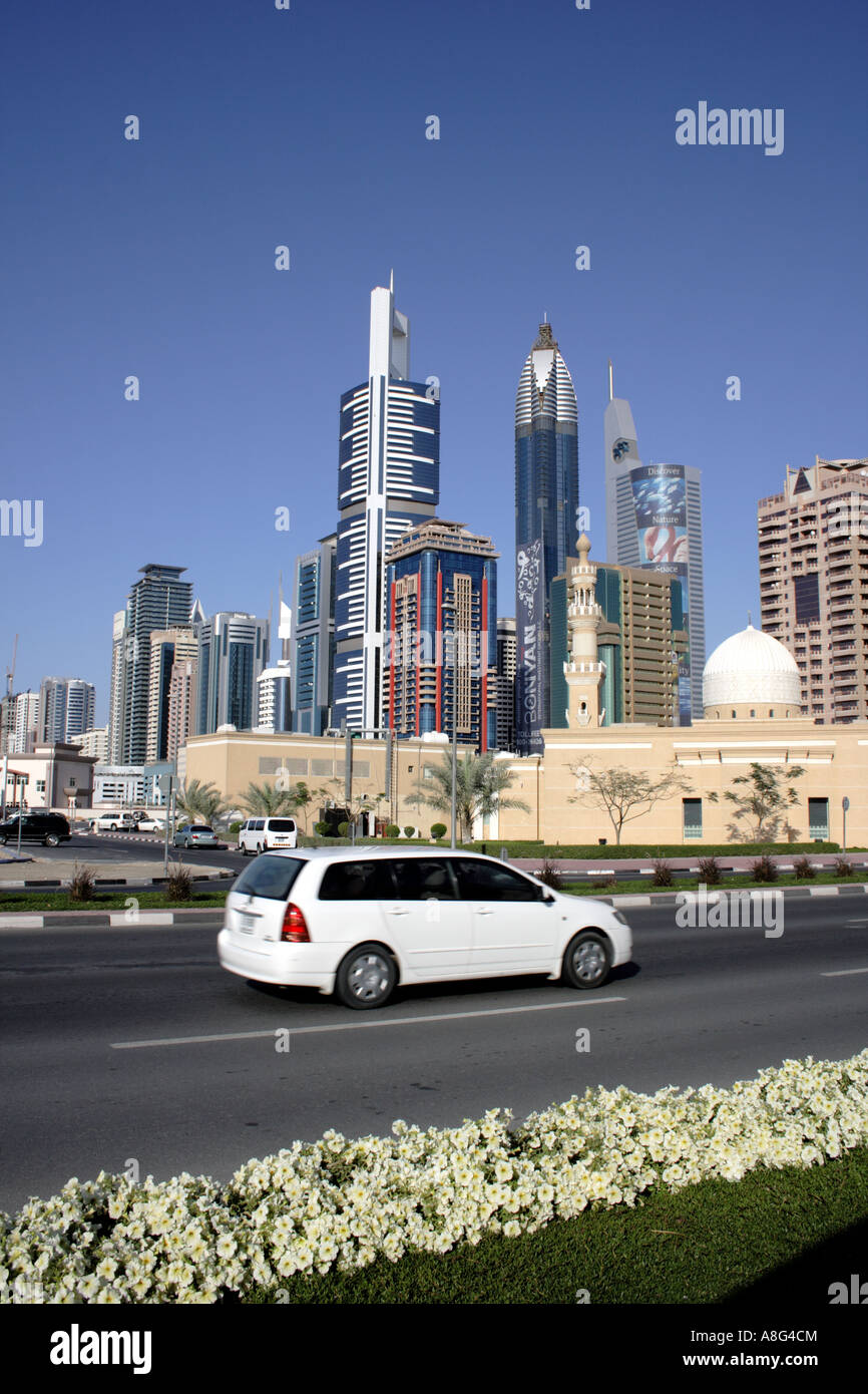 new construction of high rise buildings in Jumeirah, Dubai, United Arab ...