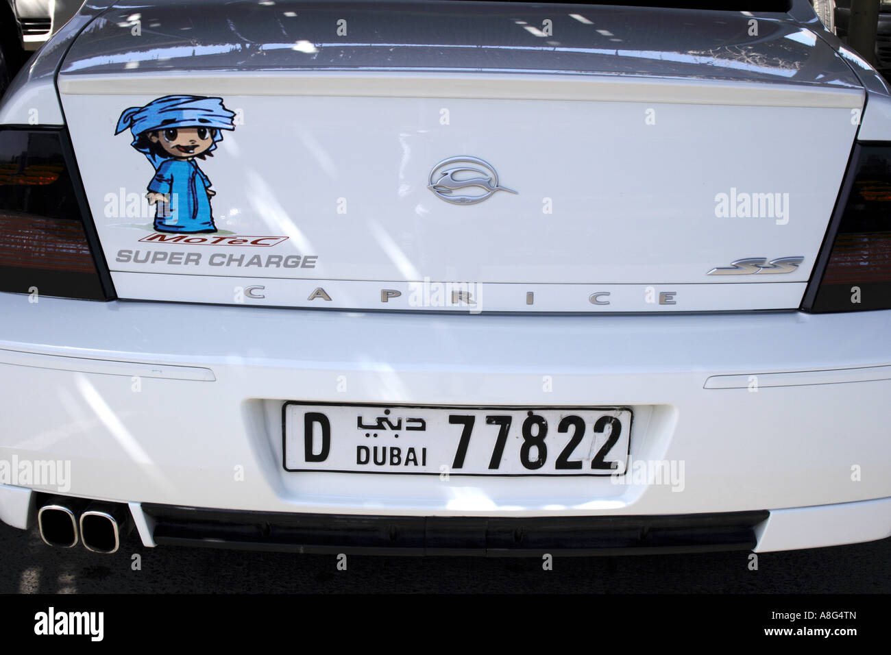 car license plate Dubai, United Arab Emirates. Photo by Willy Matheisl ...