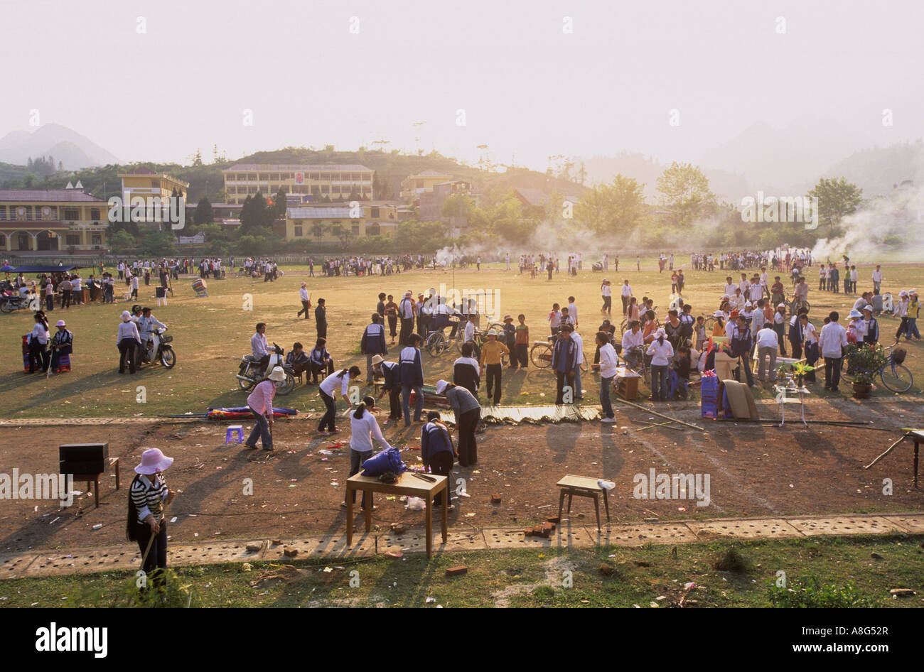 bac ha town Stock Photo - Alamy