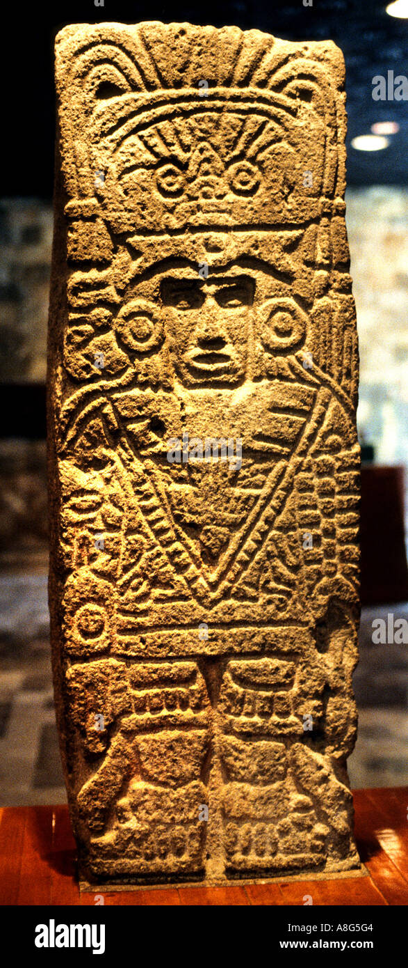 Aztec National Anthropology Museum Mexico City Stock Photo - Alamy
