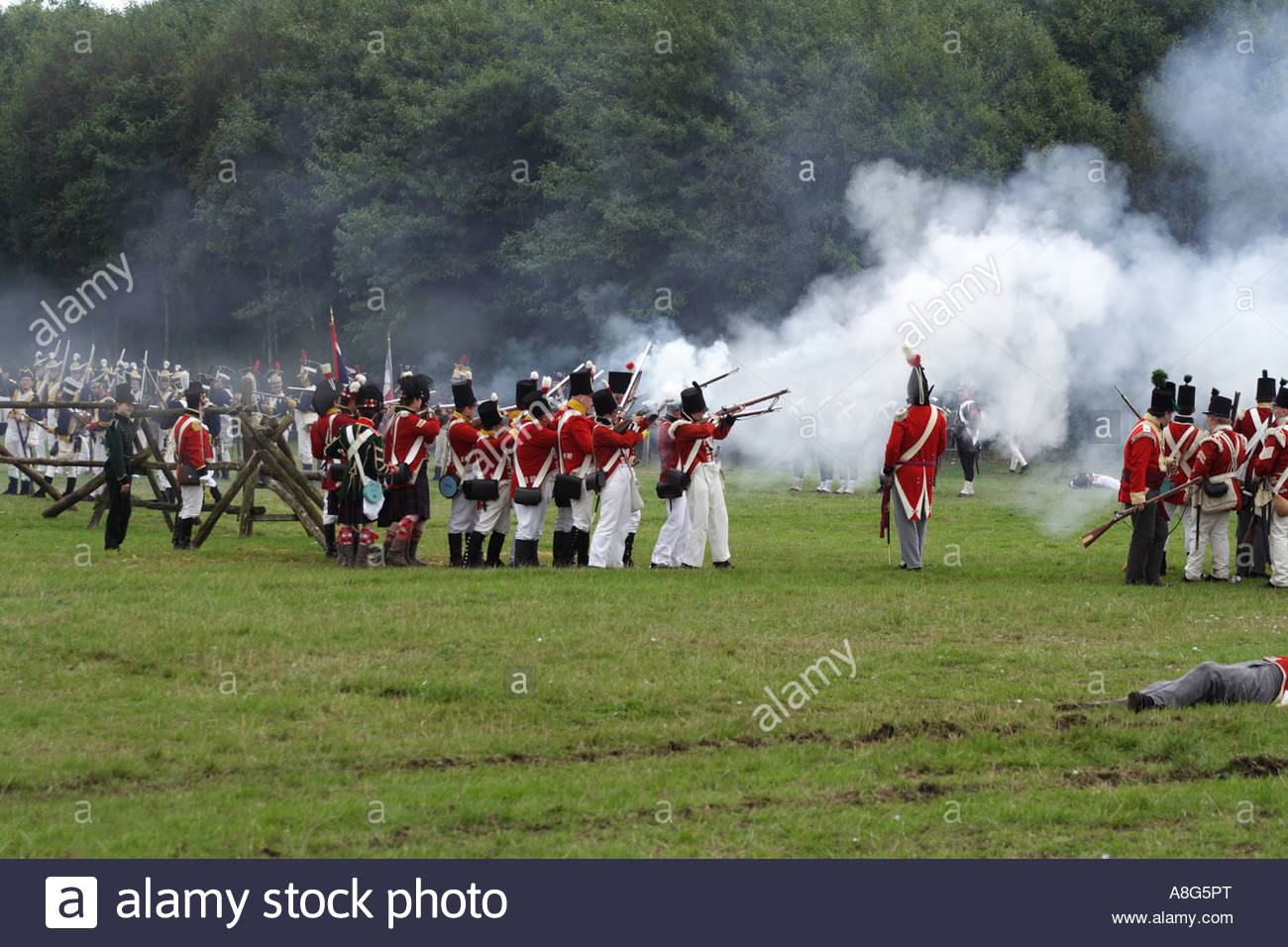 The Battle Of Waterloo Uniforms Stock Photos & The Battle Of Waterloo ...