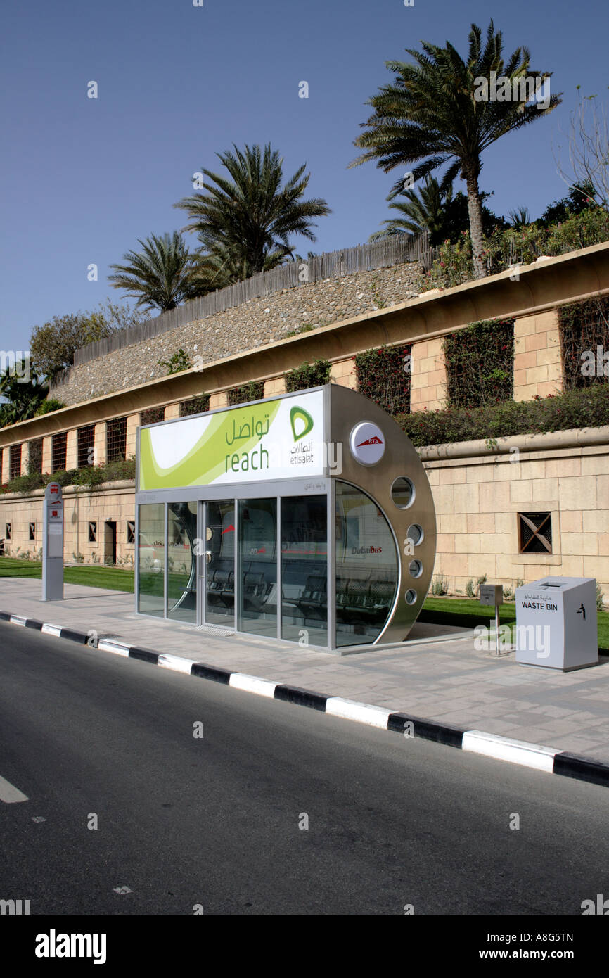 Dubai bus stop hi-res stock photography and images - Alamy