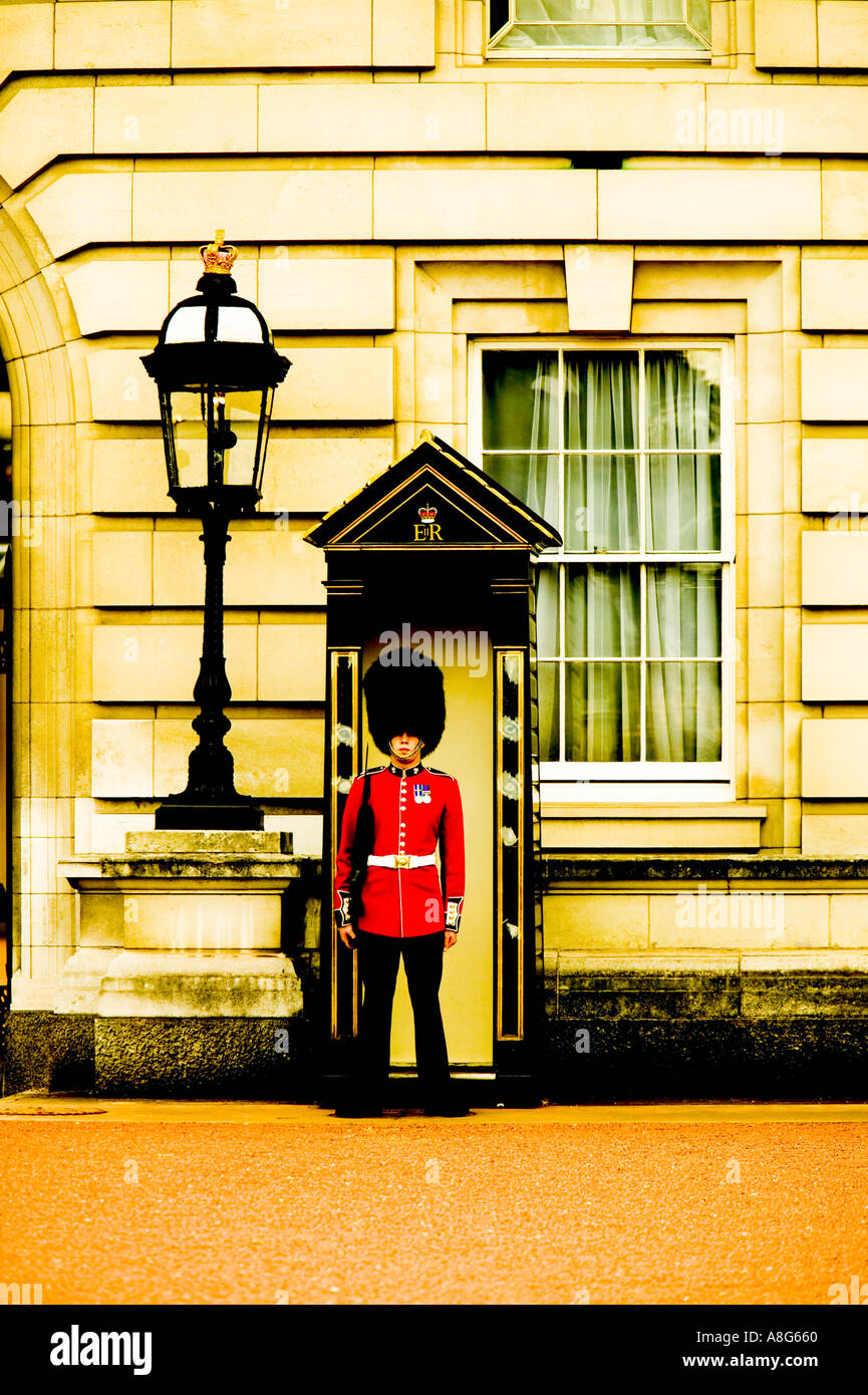Buckingham Palace gurad Stock Photo - Alamy