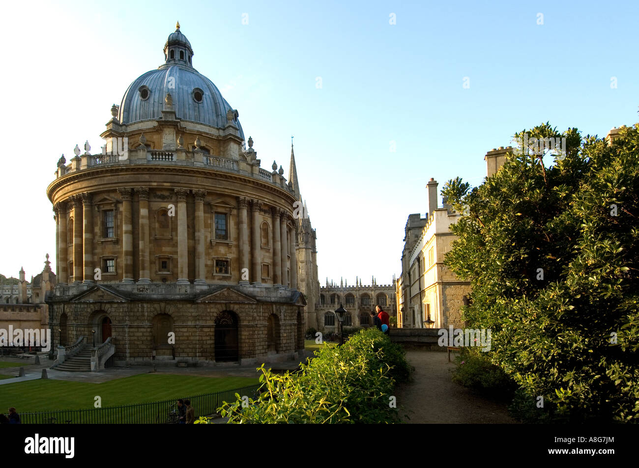 The Radcliffe Camera, part of Bodleian Library,of Oxford University. A ...