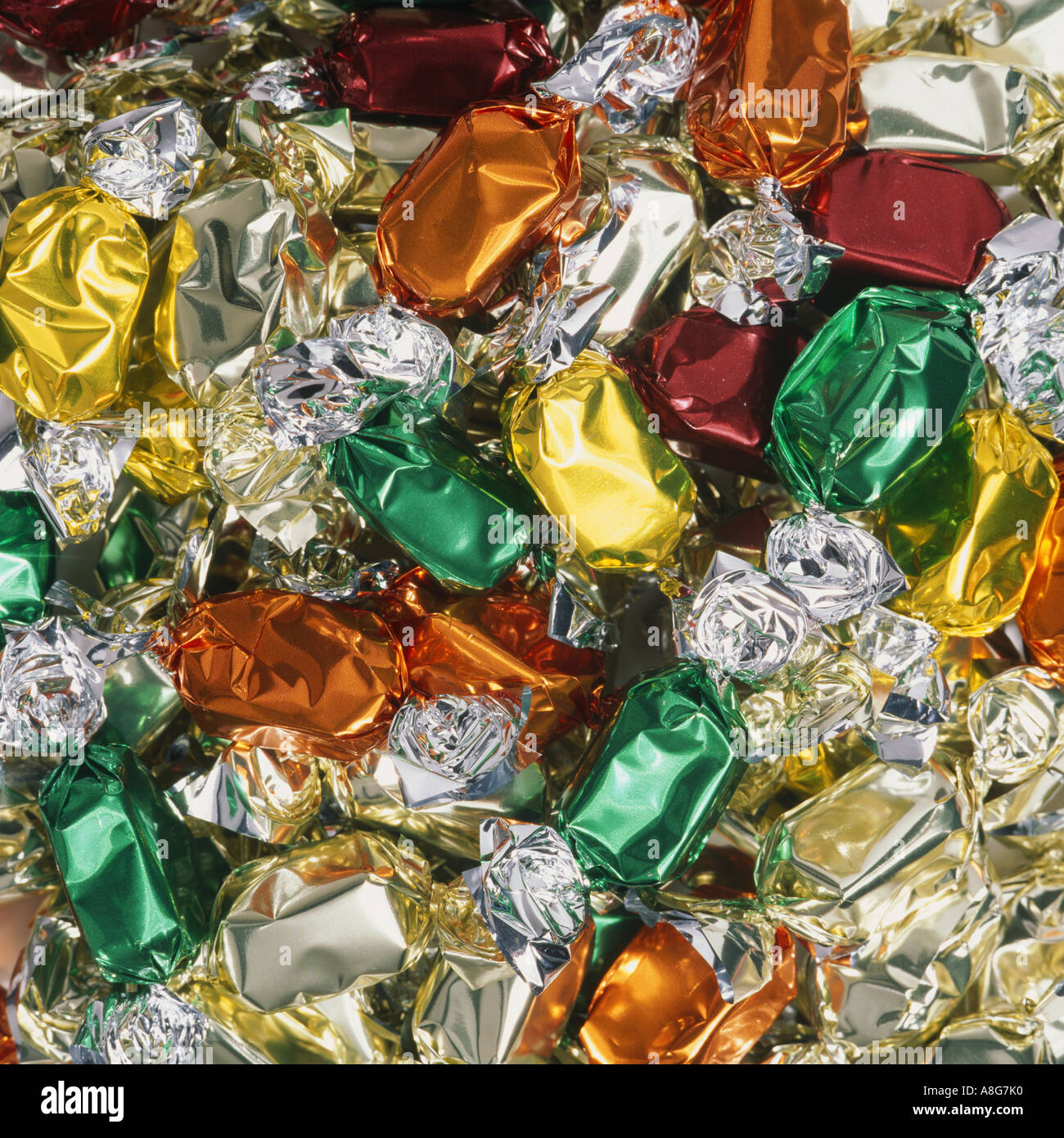 A selection of sweets Stock Photo - Alamy