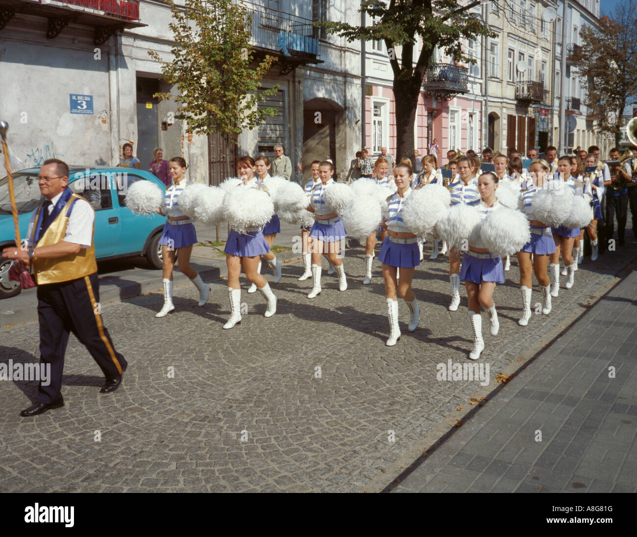 Drum majorettes hi-res stock photography and images - Alamy