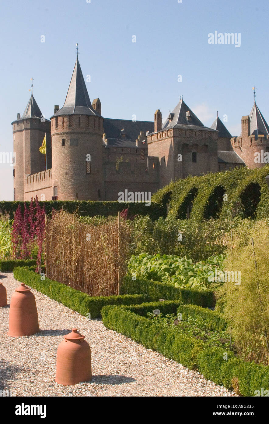 Muiden Castle Holland Stock Photo - Alamy