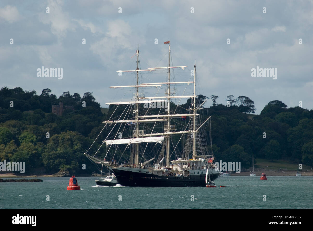 Tall Ship Training Tenacious High Resolution Stock Photography and ...