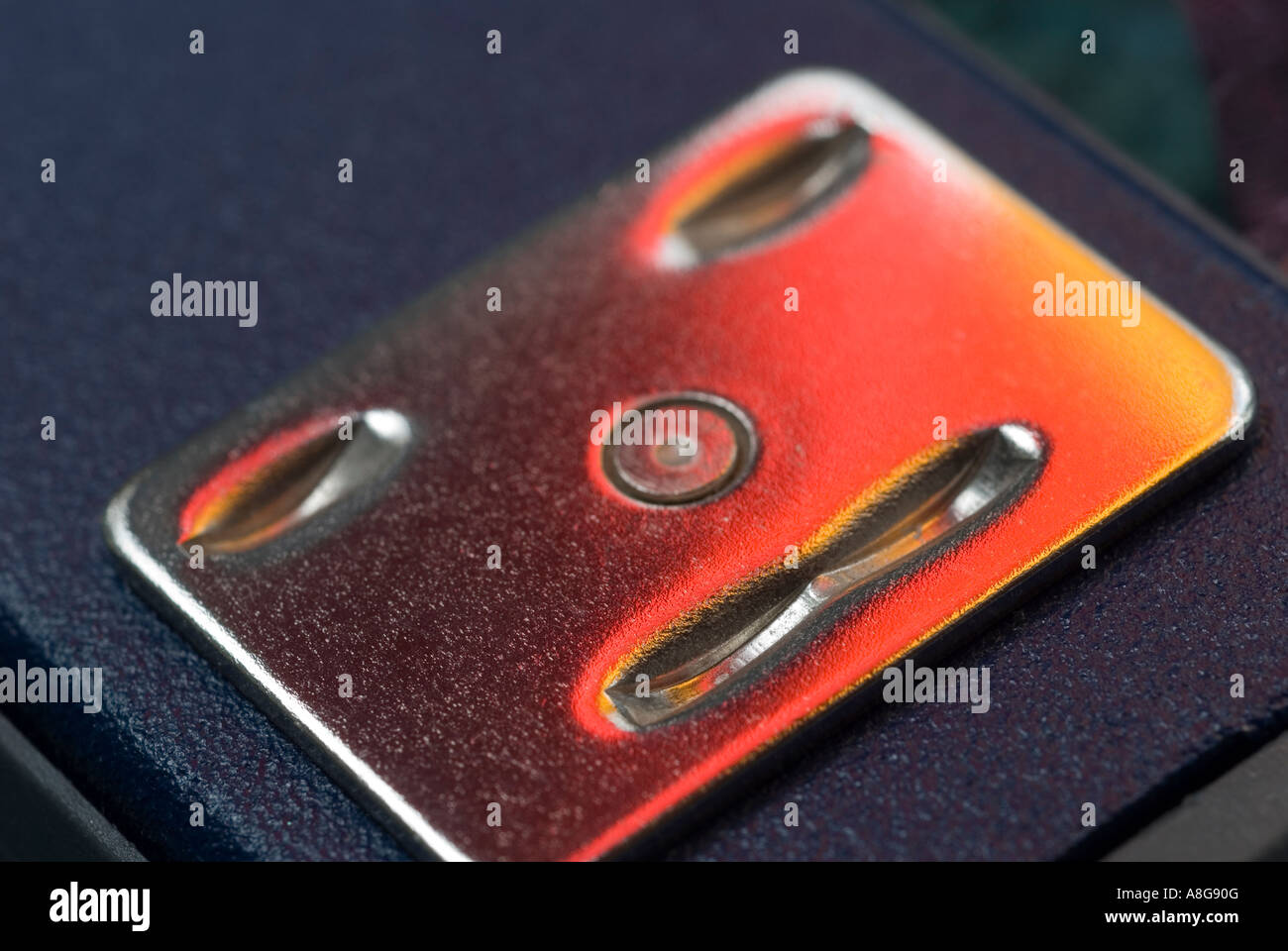 Face on a stapler Stock Photo - Alamy