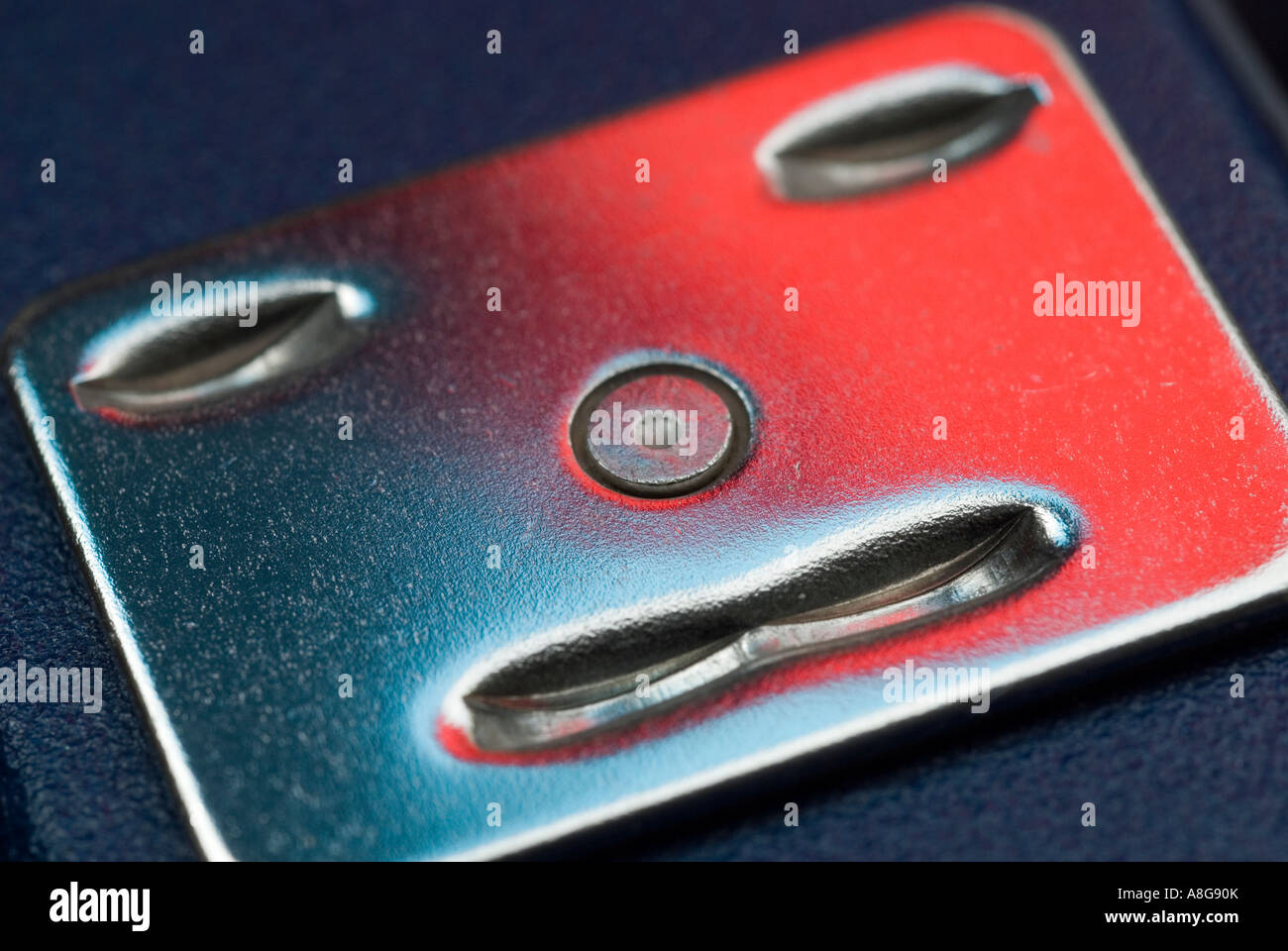 Face on a stapler Stock Photo - Alamy