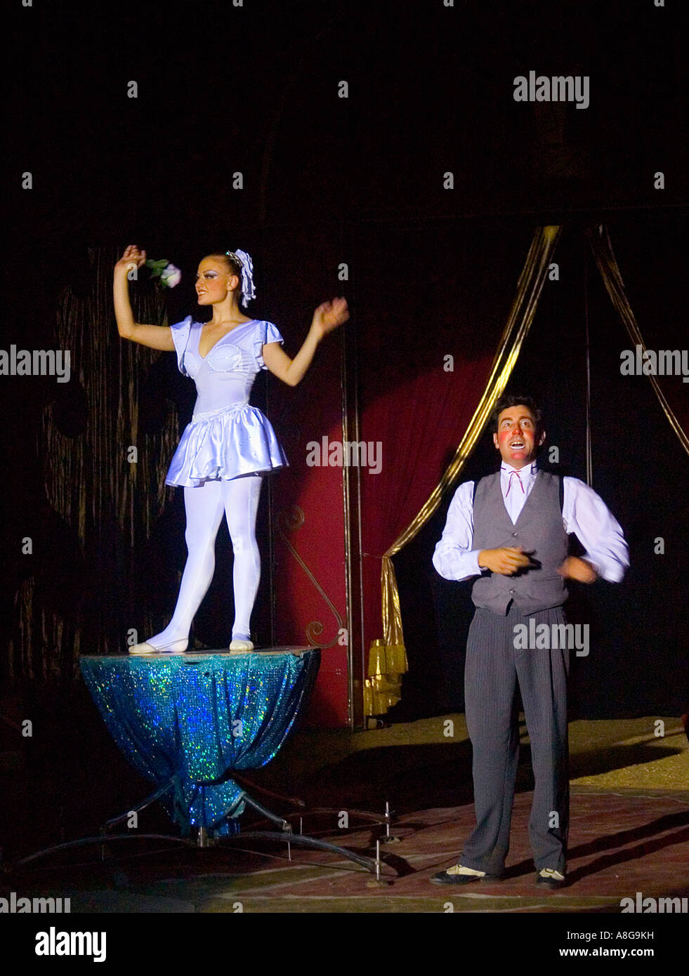 The circus procession hi-res stock photography and images - Alamy