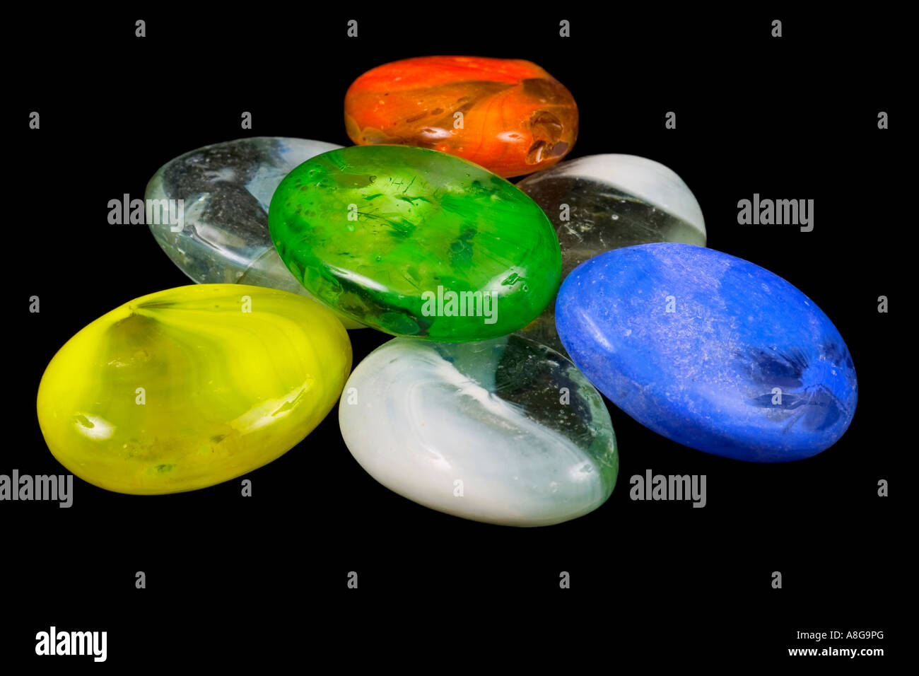 Stones of different colors Stock Photo - Alamy